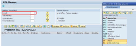 Ordnung und Automatisierung im B2A-Manager des SAP HCM