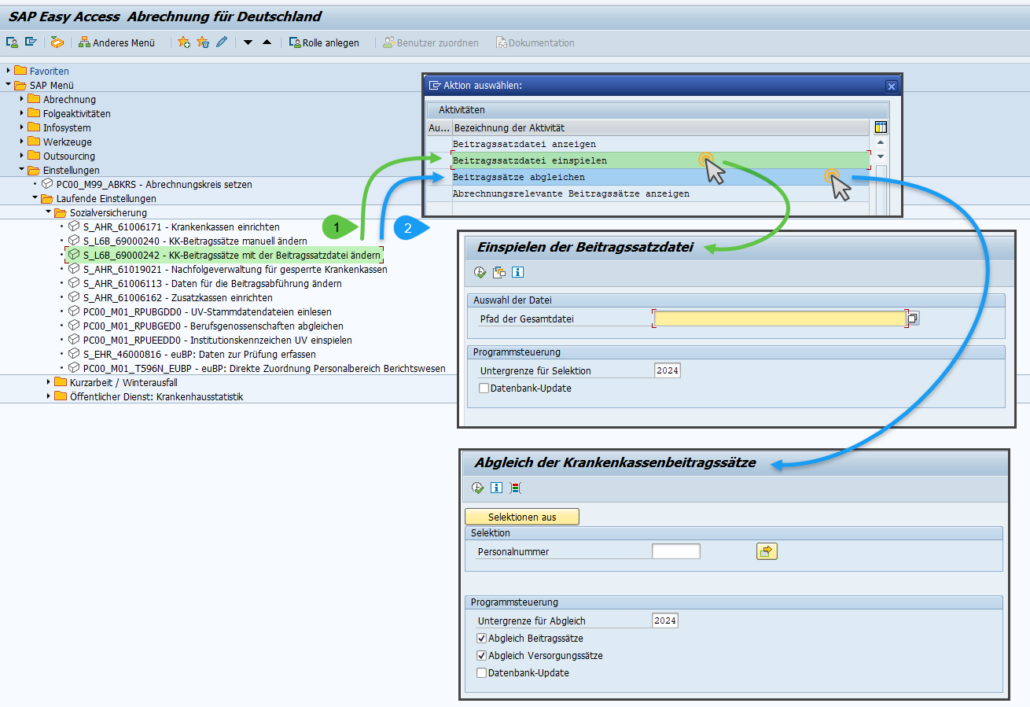 SV-Stammdatendatei ab 2025 (in SAP HCM) - 1/2