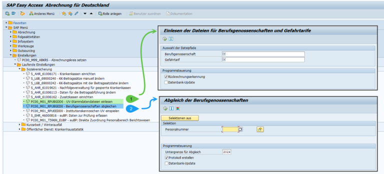 SV-Stammdatendatei ab 2025 (in SAP HCM) - 1/2