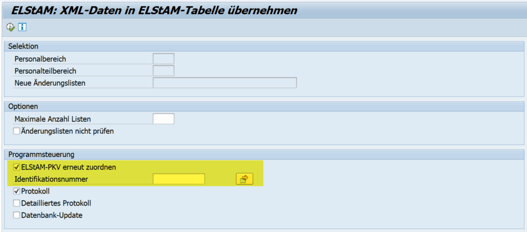 PKV-Daten via ELStAM in SAP HCM (2/2)